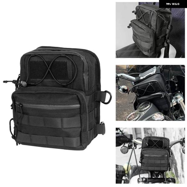 バイク ツールバッグ 汎用 バッグ サドルバッグ ハンドルバー バッグ シーシーバー 収納 バッグ ハーレー ソフテイル ダイナ スポーツスター FXBB カスタム パーツ アクセサリーHigh-concerned chemical:Non...