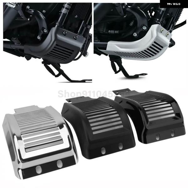 オートバイ チン フェアリング エアダム スポイラー カバー エンジン スキッドプレート ガード プロテクター ハーレー スポーツスター 883 1200 XL 2004年以降 カスタム パーツ アクセサリーProtective parts...