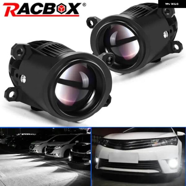 フォグランプ レンズ 2.0インチ BI LED ミニ PTF プロジェクターレンズ フォグランプ トヨタ カローラ/レクサス/カムリ/フォーチュナー/ハイラックス/アルティス/シエンタ カスタム パーツ アクセサリーHigh-concer...