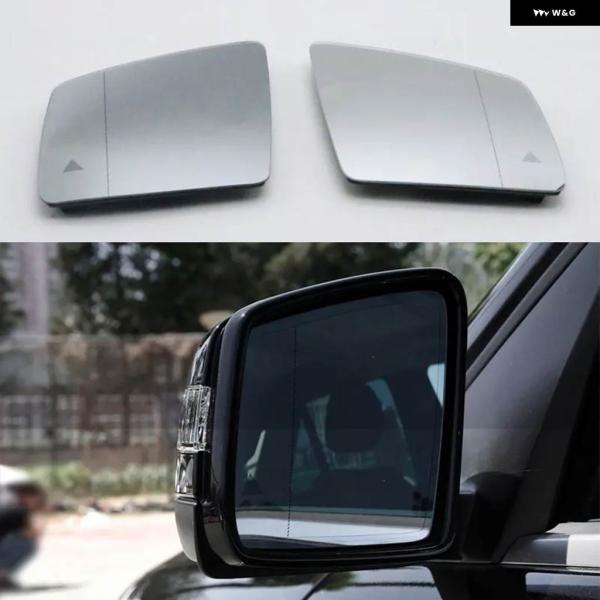 メルセデス ベンツ GL ML GLE クラス W164 W166 2010-2018 オート ワイドアングル ブラインド スポットハザード リアビューウィング ドア サイドミラー ガラス カスタム パーツ アクセサリーSpecial Fe...