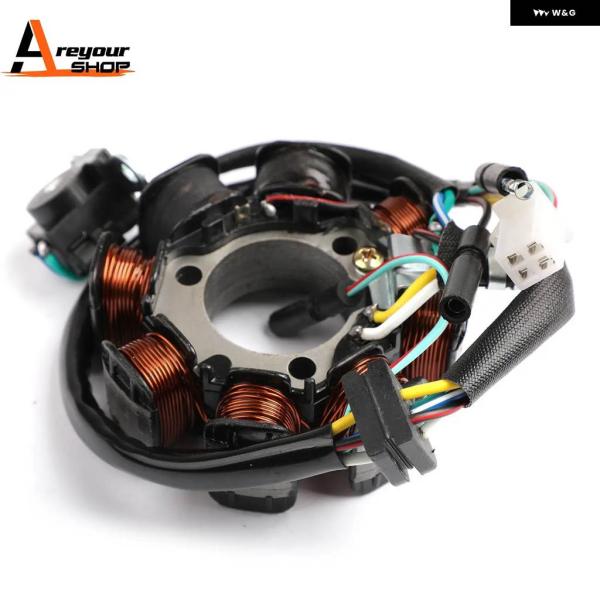 ジェネレーターステーター 12V 8極 ホンダ CT110 ポスティ バイク 1991-2013 31120-459-921 カスタム パーツ アクセサリーHigh-concerned chemical:NoneModel Name:M55...