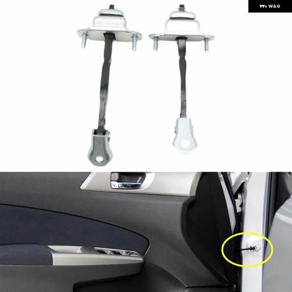 フロント リア ドア ヒンジ ステー チェッカー ストラップ ストッパー リミッター スバル フォレスター SH 2008-2012 エクシーガ Y10 2009-2012 カスタム パーツ アクセサリーHigh-concerned che...