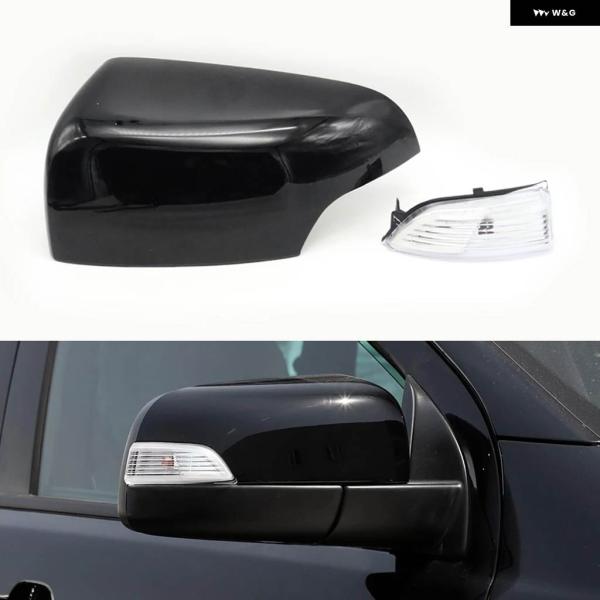 外装 ドアサイドバックミラー カバー シェルウィンカーライト リフレクター ランプ フォード エベレスト2015-2020レンジャーピックアップ2012-21 カスタム パーツ アクセサリーHigh-concerned chemical:N...