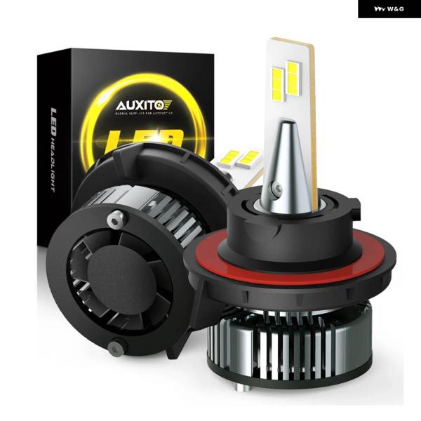 2個 H13 9008 LED ヘッドライト ロービームハイビーム CANバスファン9007 HB5 LED ヘッドランプ バルブ CSP ターボ車用ランプ カスタム パーツ アクセサリーHigh-concerned chemical:No...