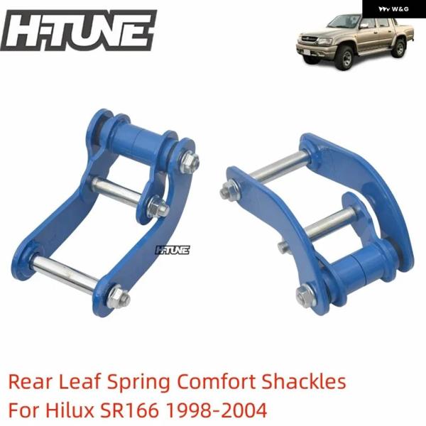 4X4 サスペンションリフトキット リアリーフ スプリング コンフォートシャックル トヨタ ハイラックス SR166 LN166 SR5 1998-2004 カスタム パーツ アクセサリーHigh-concerned chemical:No...