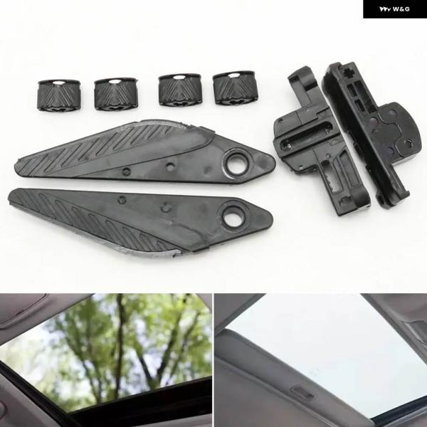 8個 車用サンルーフリペア キット スライドウェイクリップ スカイライトガイドレール サポート ブラケット スライダー ルノー コレオス HY 2008-2016 カスタム パーツ アクセサリーHigh-concerned chemical...