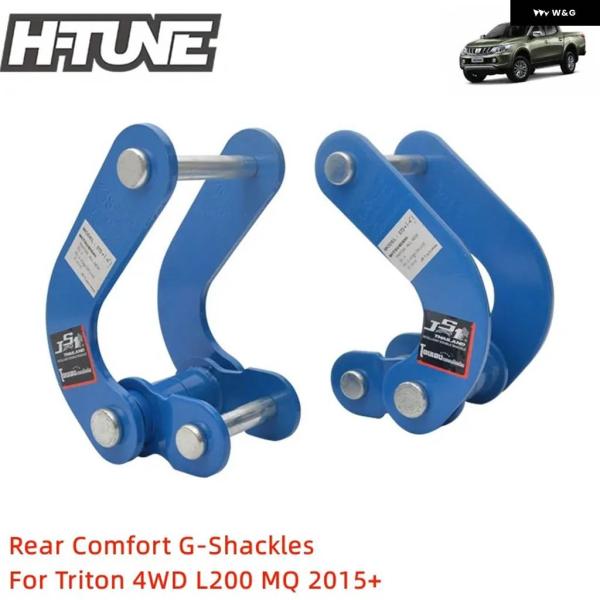 4X4 リアサスペンション リーフ スプリング コンフォート ダブルGシャックル リフトキット TRITON 4WD L200 MQ 2015 カスタム パーツ アクセサリーHigh-concerned chemical:NoneOther...