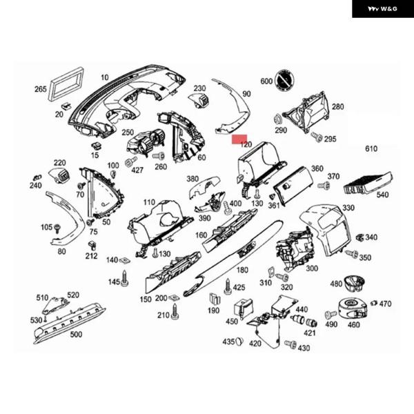 CAR ダッシュ グローブ ボックス ドア蓋カバー A4516892853 SMART FORTWO W451 2007-2019 LHD 助手席側 収納 ボックス 蓋 パネル カスタム パーツ アクセサリーHigh-concerned c...