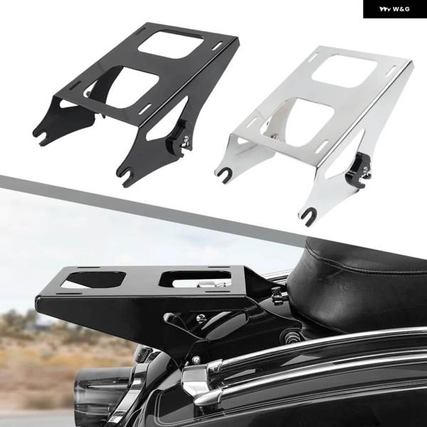 バイク ツーアップ ツアーパック トランク マウント ラゲッジラック ブラケット ハーレー ロードキング グライド FLHR FLHT FLHX 2014年以降 カスタム パーツ アクセサリーProtective parts:OtherHi...