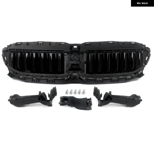 フロントBUMOER ラジエーター グリル アクティブエアシャッター2019-2022 BMW G20 G21 330I カスタム パーツ アクセサリーItem Weight:2730gItem Height:17cmItem Width:...
