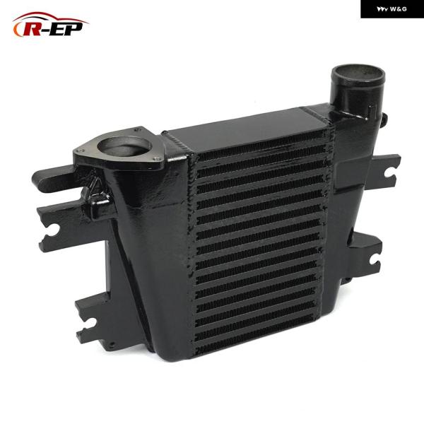 車用コールドエアインテーク ラジエーター 日産 パトロール Y61 ZD30 3.0L TD 1997-2007 アルミトップ マウント バープレートインタークーラー ラジエーター カスタム パーツ アクセサリーHigh-concerned...