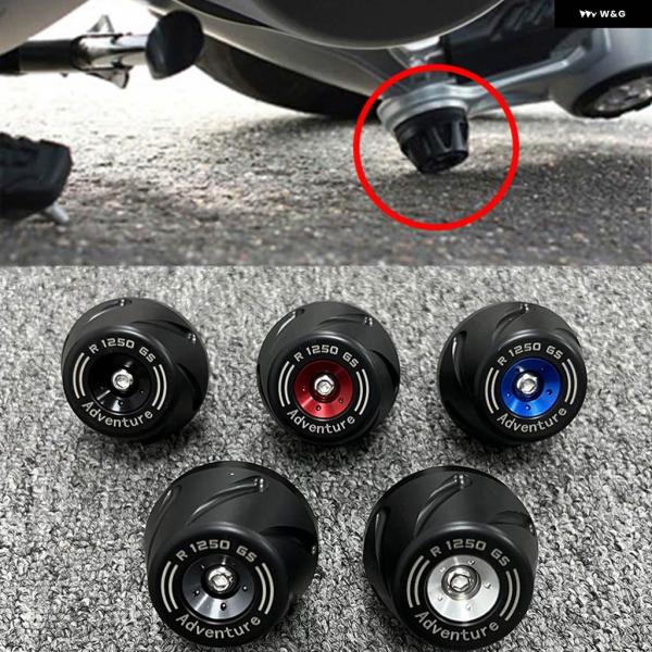 R1250GS ホイールプロテクション バイク クラッシュ パッド カラフル フレーム スライダー BMW R1250GS GSA R1250GS アドベンチャー HP 落下 カスタム パーツ アクセサリーProtective parts:...