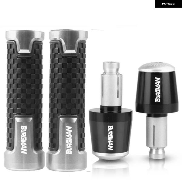 スズキ AN200 AN250 AN400 AN650 バーグマン AN 125 250 400 650 バイク アクセサリー ハンドルバー ハンド グリップ ハンドルバー エンドキャップ カスタム パーツ アクセサリーProtective...