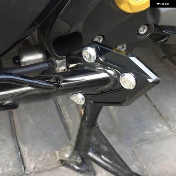 2024 2025 オートバイ アクセサリー サイド スタンド 拡大プレート キック スタンド エクステンション BMW C650 GT C650GT C600 スポーツ 2020-2022 2023 カスタム パーツ アクセサリーHigh...