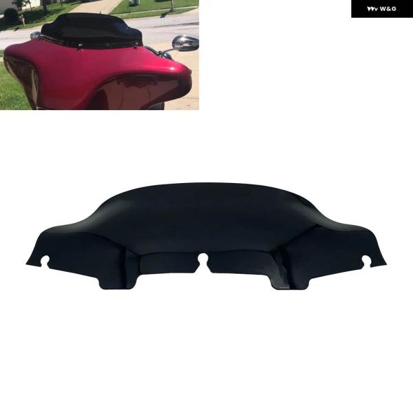 6インチ ブラック アッパー フェアリング ウィンドシールド ハーレー ツーリング ストリート エレクトラ グライド ウルトラ リミテッド FLHX FLHT 1996-2013 カスタム パーツ アクセサリーHigh-concerned ...