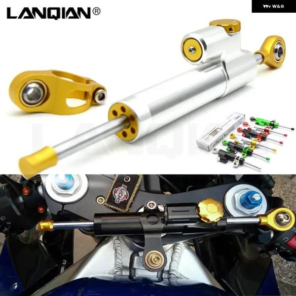 オートバイ ダンパー スタビライザー ダンパー ステアリング リバース セーフティ コントロール スズキ GSF1200/GSF1250/GSF650 BANDIT GSX1250 F/SA/ABS カスタム パーツ アクセサリーProte...