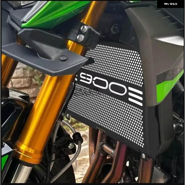 オートバイ CNCアクセサリー カワサキ Z900 SE Z900 PERFORMANCE 2017-2023 - 2025 ラジエーター ガード グリル カバー プロテクター カスタム パーツ アクセサリーProtective parts...