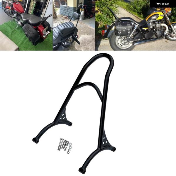 リアショートパッセンジャー シーシーバー バックレスト ハーレー スポーツスター XL アイアンナイトスター 883 XL1200 X48 1200 72 2004-2016 カスタム パーツ アクセサリーHigh-concerned ch...