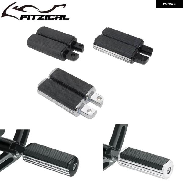 オートバイ DEFIANCE フットペグ フットレスト ペダル オス マウント ハーレー スポーツスター ダイナ ツーリング ロードキング ストリートグライド ソフテイル ファットボーイ カスタム パーツ アクセサリーHigh-concer...