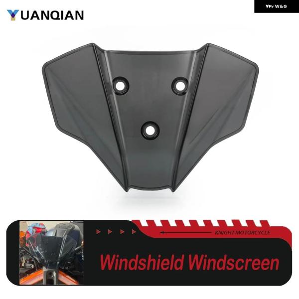 ウィンドシールド ウィンドスクリーン KTM DUKE 125 250 390 DUKE DUKE125 DUKE250 DUKE390 2024 2025 バイク アクセサリー ウィンドデフレクター カスタム パーツ アクセサリーHigh...