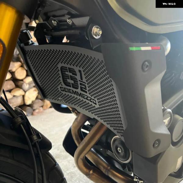 MOTO MOENI SEIMEZZO STR/SCR 2022 - 2025 ラジエーター グリル カバー ガード PROTETOR オートバイ 6 1/2 SEIEMMEZZO STR/SCR カスタム パーツ アクセサリーProtec...