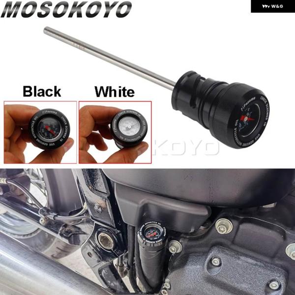 ハーレー ソフテイル 2018-2021 ディップスティックオイル温度計 FUEL STREET BOB SPORT GLIDE LOW RIDE HERITAGE CLASSIC STANDARD FXST カスタム パーツ アクセサリー...