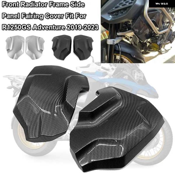 R1250GS BMW R1250GS アドベンチャーADV オートバイ フロント ラジエーター フレーム カバー 2018-22 2023年 ラジエーター ガードサイド パネル フェアリング カスタム パーツ アクセサリーProtecti...