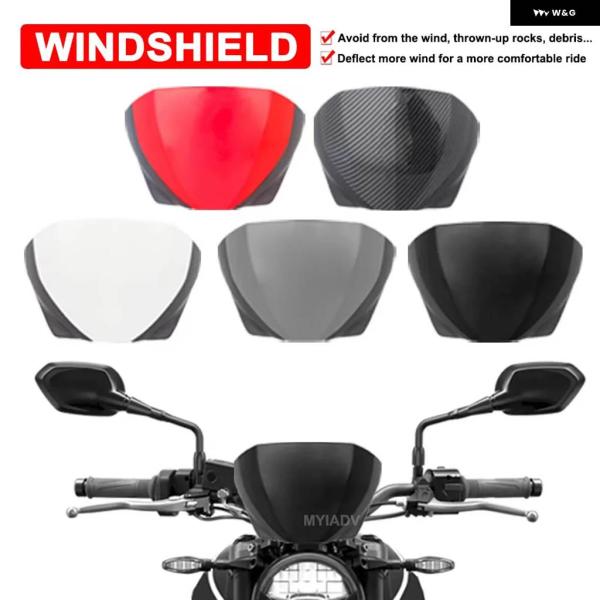 トライデント660 TRIDENT660 2021-2024年モデル ヘッドライト フェアリング フロントスクリーンレンズ 風よけ板 バイク フライスクリーン フロントガラス カスタム パーツ アクセサリーHigh-concerned ch...