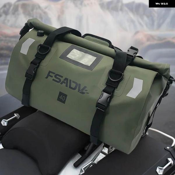 40L 66L トラベル バイク テールバッグ ハンドバッグ 長距離バックパック 6レベル 防水 大型 バイク バッグ カスタム パーツ アクセサリーHigh-concerned chemical:NoneSpecial Features:...