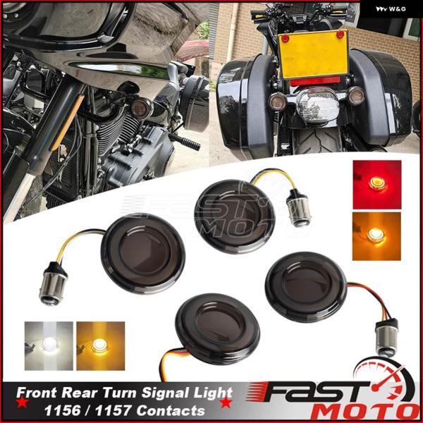 LEDバレット1157 ハーレー ソフテイル ローライダー ST FXLRSTストリートボブFXBBダイナスーパー ワイドグライド ウインカー インジケーター ランプ カスタム パーツ アクセサリーBattery Included:NoHi...