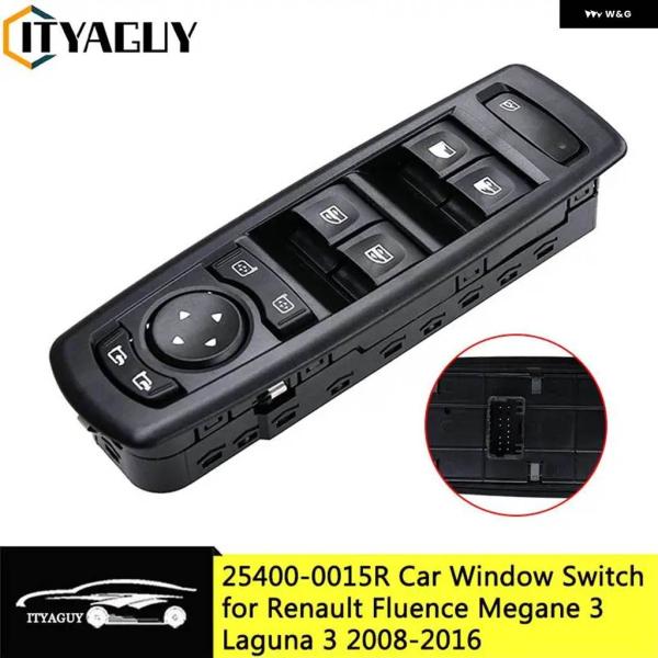 254000015R 25400-0015R ルノーフルーエンス メガーヌ3 ラグナ3 2008-2016 カーアクセサリー用 左ハンドル 席電動パワーウィンドウスイッチ カスタム パーツ アクセサリーHigh-concerned chem...