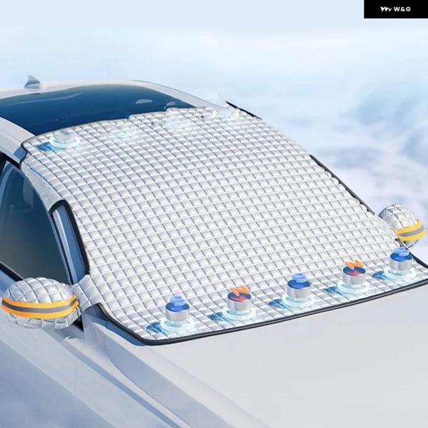 アウディ A1 A3 A4 B6 B7 B8 A6 Q5 Q3 超厚磁気 防霜 凍結雪覆 雪シールド フロントガラス サンシェード カスタム パーツ アクセサリーProduct application scenarios:OtherCraf...