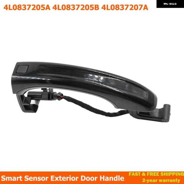 アウディ Q7 2007-2015 カーコンフォートアクセス外側 ドアハンドル キーレス 4L0837205B 4L0837205A 4L0837207A スマートセンサー ドアハンドル カスタム パーツ アクセサリーHigh-concer...
