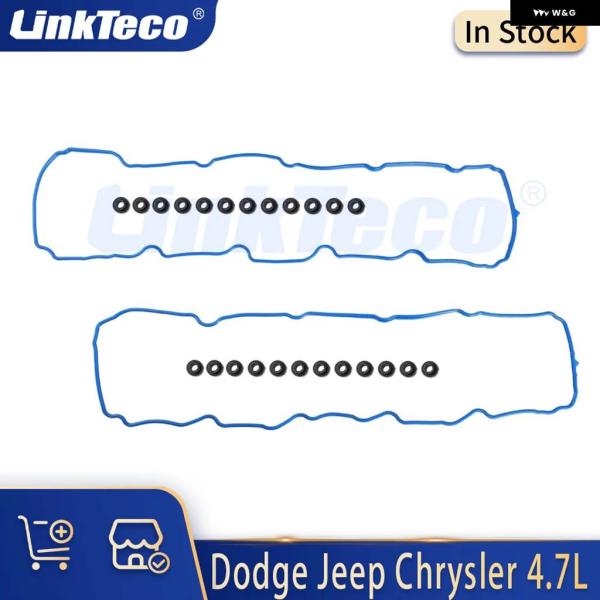 エンジン 部品 バルブ カバー ガスケット4.7L V8 ガソリン EVA搭載 ジープ グランド チェロキー ダッジ ダコタデュランゴ RAM 1500 4.7L 99-03 コードJ N カスタム パーツ アクセサリーSpecial Fe...