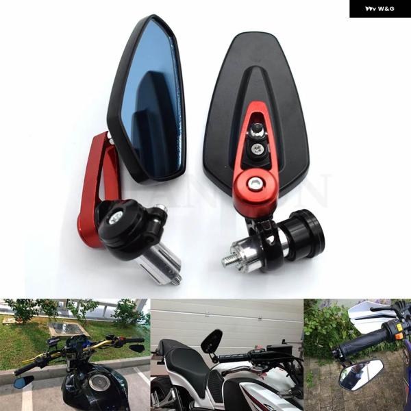 オートバイ バーエンド ミラー 22MM 7/8インチ KTM RC8 / R 1290 スーパーデューク R/GT 990 スーパーデューク 690 デューク 1190 ヤマハ カスタム パーツ アクセサリーHigh-concerned ...