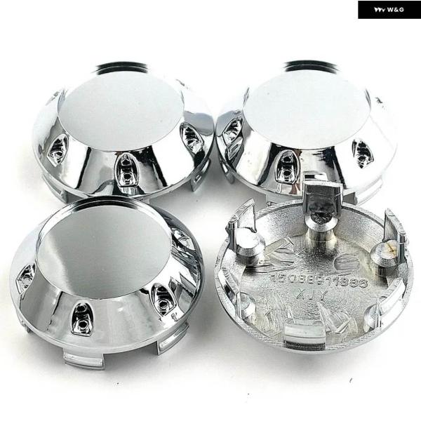 4PCS 59MM/2.32インチ外径 56MM/2.2インチ内径 リムセンターキャップ NEX-Oホイール MK009 481K60 I40 16インチホイール タイヤリム ハブキャップカバー カスタム パーツ アクセサリーHigh-co...