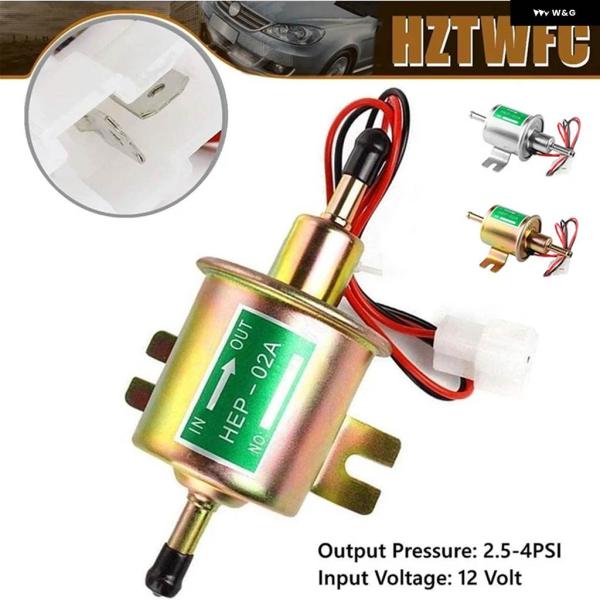 12V電動燃料 ポンプ 低圧ボルト固定ワイヤー ディーゼル ガソリン HEP-02A カー キャブレター オートバイ ATV カスタム パーツ アクセサリーOther Part Number:HEP-02APlacement on Vehi...