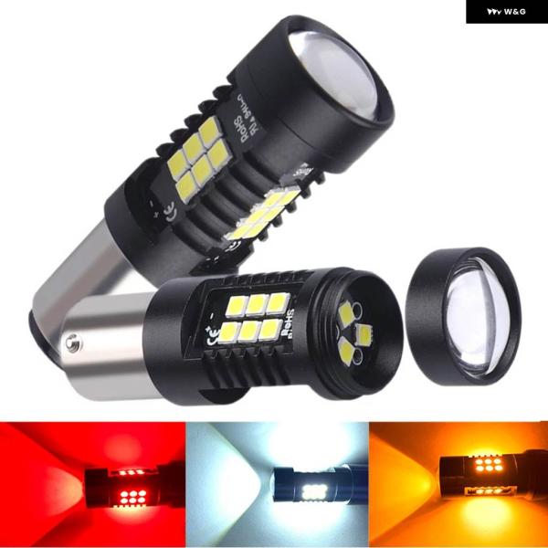 2PCS 1156 BA15S P21W LED BAU15S PY21W BAY15D LED 電球 1157 P21/5W R5W 23030 SMD オートランプ 電球 LED ライト 12V カスタム パーツ アクセサリーHigh-...