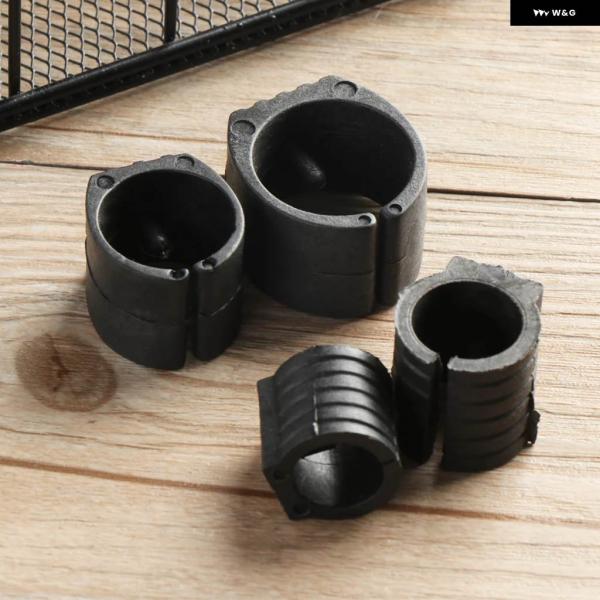 10セット10個U字型黒椅子脚 パッド 滑り止めフロントチルト防止 ダンパー スツール プロテクター チューブ キャップ有用 カスタム パーツ アクセサリーHigh-concerned chemical:NoneMaterial:Plast...