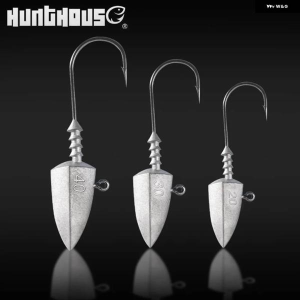 ハントハウス釣りニードルジグヘッド 20G 30G 40G 3個セット/パック釣りロード具ソフトルアーPECHE 2020LW313装備 カスタム パーツ アクセサリーHigh-concerned chemical:NonePosition...
