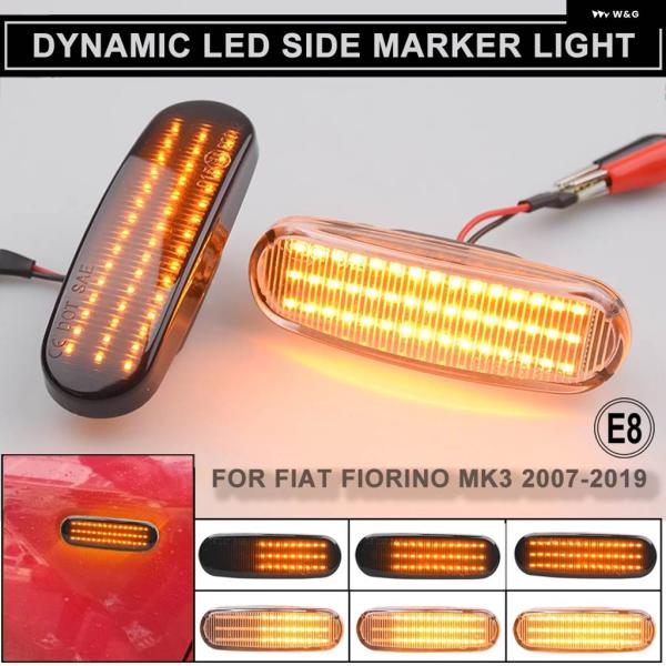 フィアットパンダ アバルトグランデプント 199 ドブロフィオリーノ 3 IDEA 350 LINEA 323 110 LED ウィンカー サイドマーカー ダイナミック セケンシャル LI カスタム パーツ アクセサリーHigh-conce...