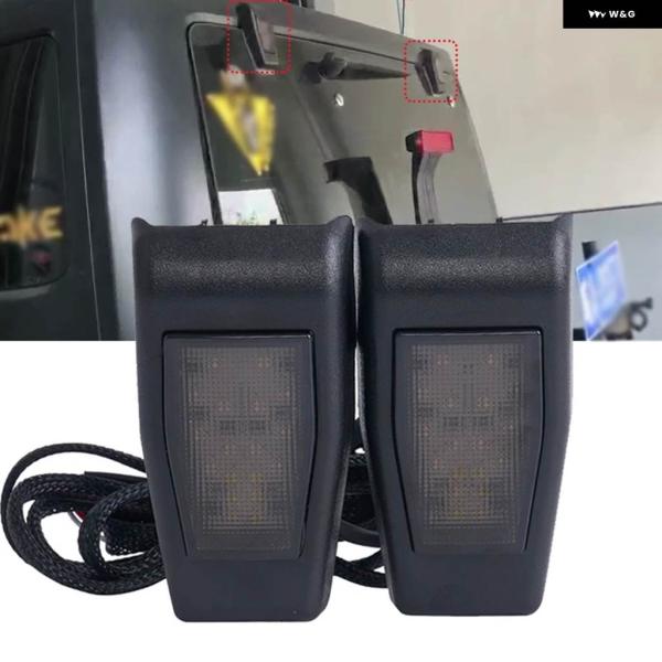 ジープ ラングラー JK 2007-2017 車 テールライト テールガラスヒンジランプハイブレーキテールゲート LED 第3リアランニングランプ カスタム パーツ アクセサリーHigh-concerned chemical:NoneSpe...