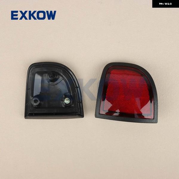 リア バンパー バック リフレクター ライトキット 三菱 L200 IV 4位 2005年 2006年 2007年 2012年 2013年 KB4T KA4T 左 8355A015 右 8355A016 カスタム パーツ アクセサリーHig...