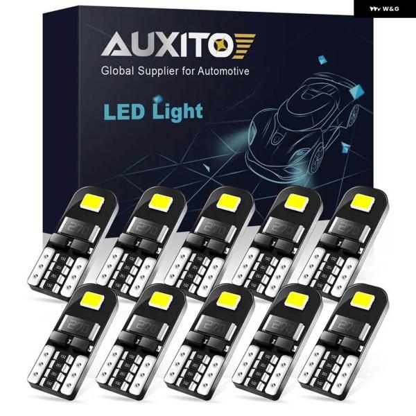 10個 W5W T10 LED CANバス 電球 車内灯 194 LED シグナルランプ メルセデスベンツ BMW アウディ フォード 6000K 12V カスタム パーツ アクセサリーHigh-concerned chemical:Non...
