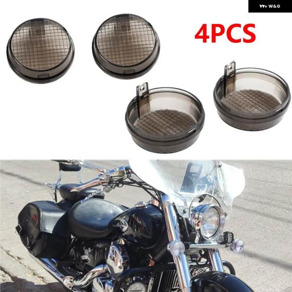 2.75インチ バイクウィンカーライトレンズカバー ホンダ シャドウスピリット VT750 VT 750 バルカン VN 2000 / 1600 クラシック カスタム パーツ アクセサリーBattery Included:NoHigh-co...