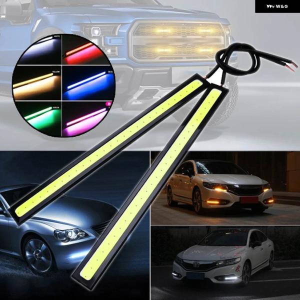 17CM デイタイムランニングライト COB DRL LED ストリップライト アウターライト オート防水 LED DRL ランプ カスタム パーツ アクセサリーHigh-concerned chemical:NoneCertificati...