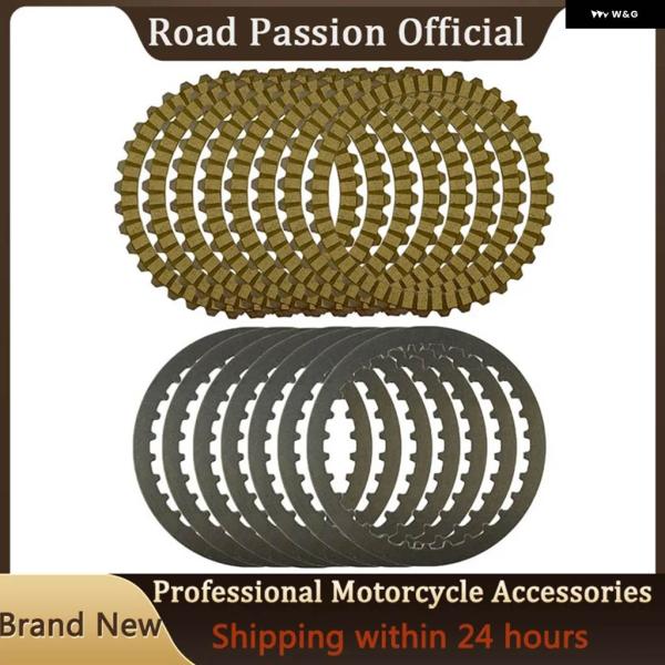 バイク イエロー クラッチプレート フリクションプレート ハーレー XL883 2004-2008 XL1200 1200X48 スポーツスター 1991-2011 カスタム パーツ アクセサリーHigh-concerned chemica...