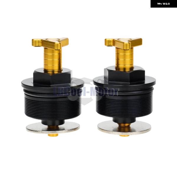 41MM プリロード フロントフォークキャップ スズキ SV650S SV650 2003-2012 SV650 2017-2018 RGV250 VJ21 1989-1991 フォークボルト ネジ カスタム パーツ アクセサリーOrigi...