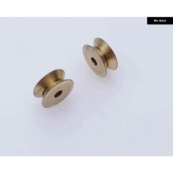 10個/ロット 2MM*8MM*3MM 銅ヘッド 小型モーターシャフトプーリーホイール カスタム パーツ アクセサリーHigh-concerned chemical:Noneis_customized:NoMaterial:CopperTy...