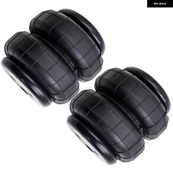 2500 LB シングル 1/2インチ NPT ポート エアスプリングバッグ サスペンション ショックストラット ベローズ スタンダード 2500 LB 2個 カスタム パーツ アクセサリーHigh-concerned chemical:N...